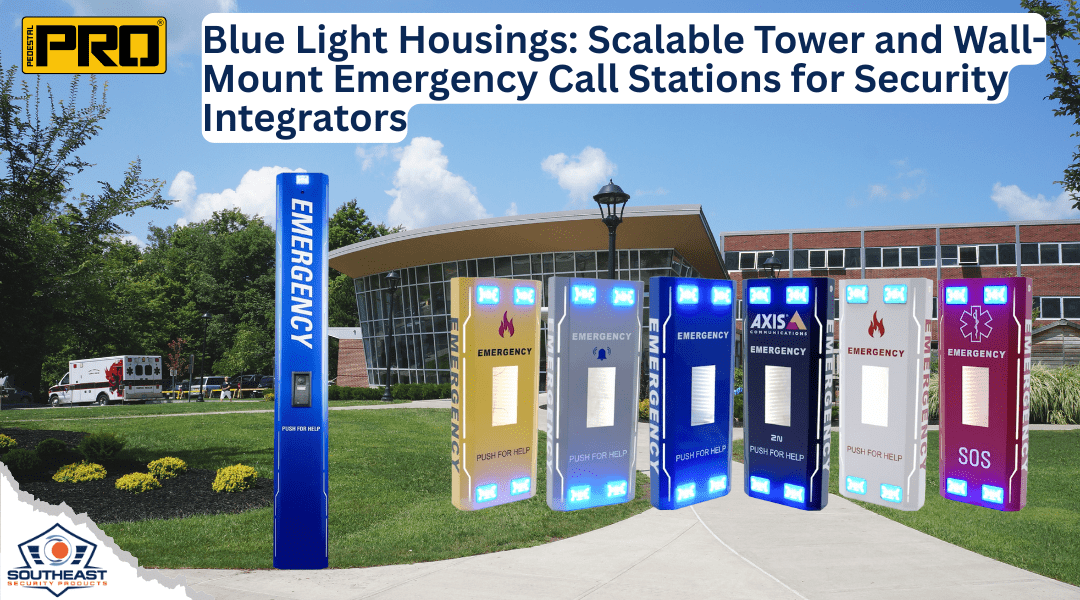 Pedestal Pro Blue Light Housings: Tower and Wall-Mount Emergency Call ...